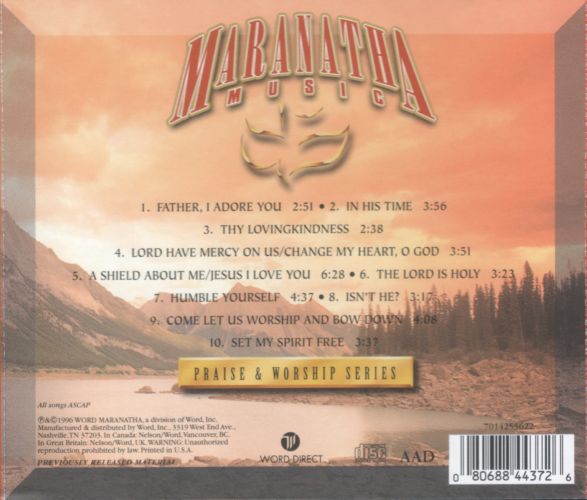 The Maranatha! Singers - Praise & Worship Series: Classics 3 (1996)